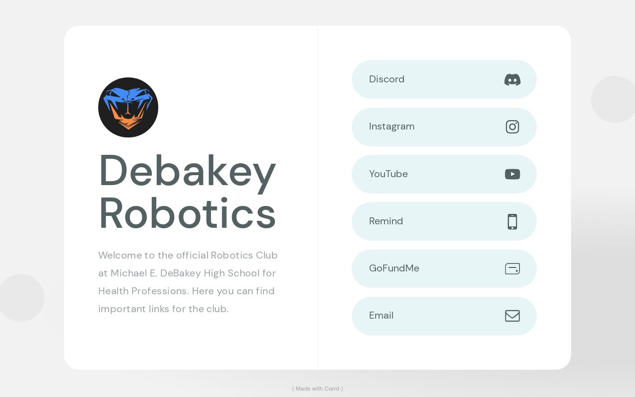 DeBakey Robotics